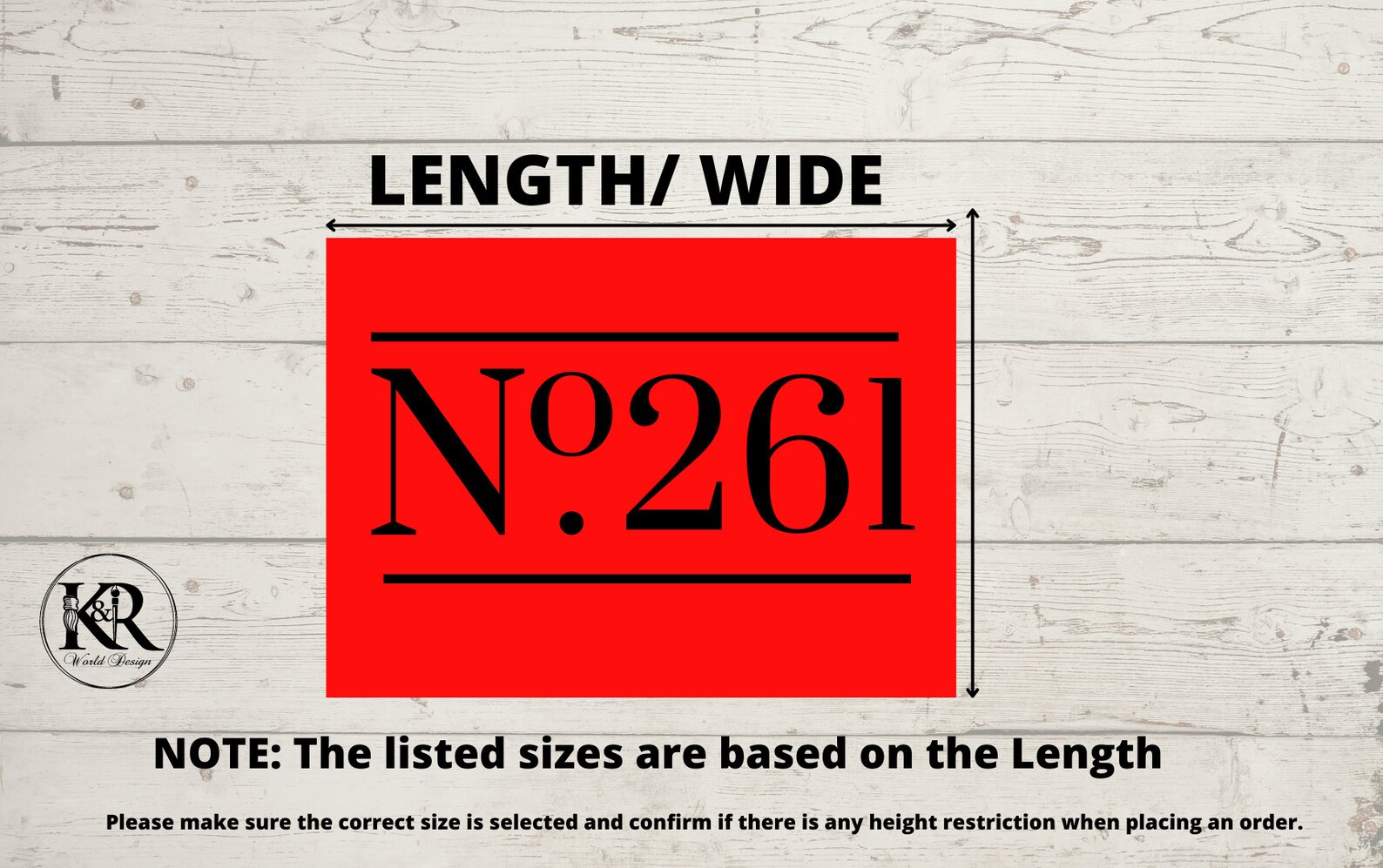 Personalized House Number Decal, House Number Stickers, Address ...