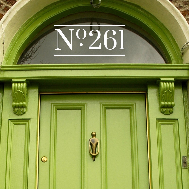 Stick on Door Number - Etsy UK