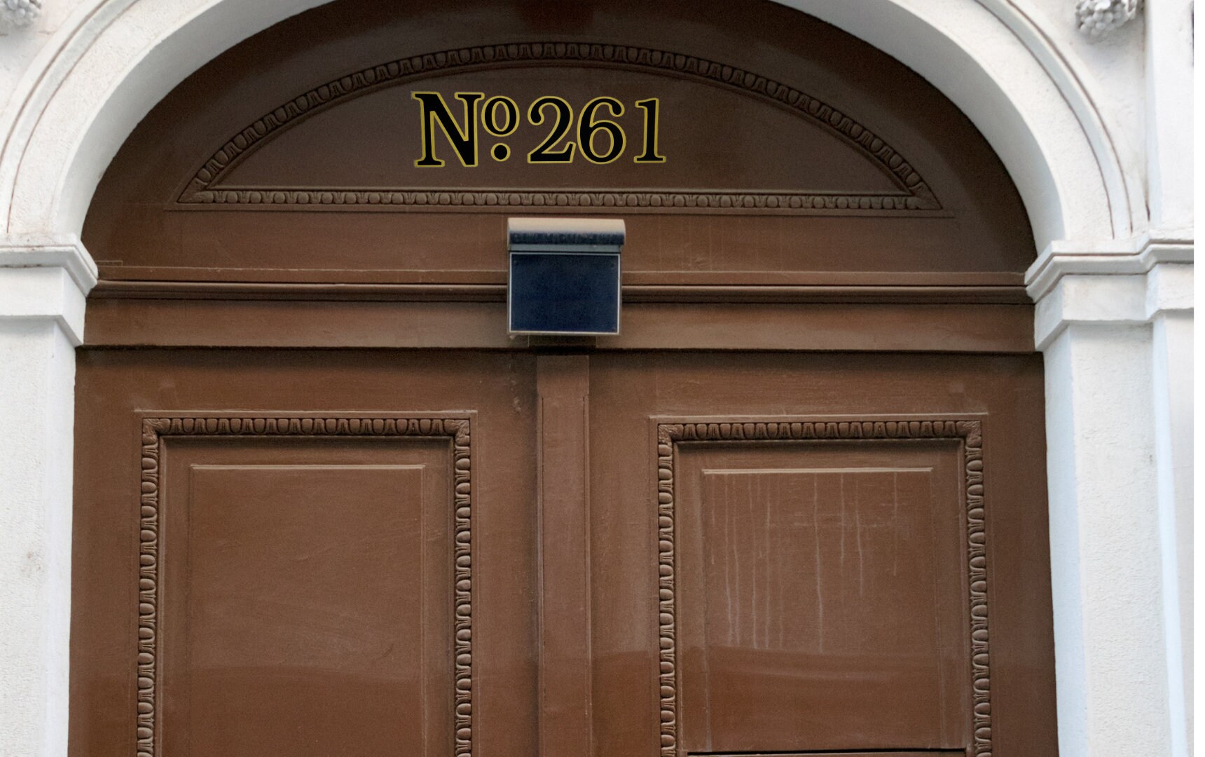 Personalized House Number Decal House Number Address - Etsy