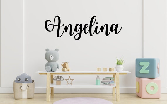 Vinyl Decal Customs Vinyl Name Wall Decal Custom Wall Decal | Etsy