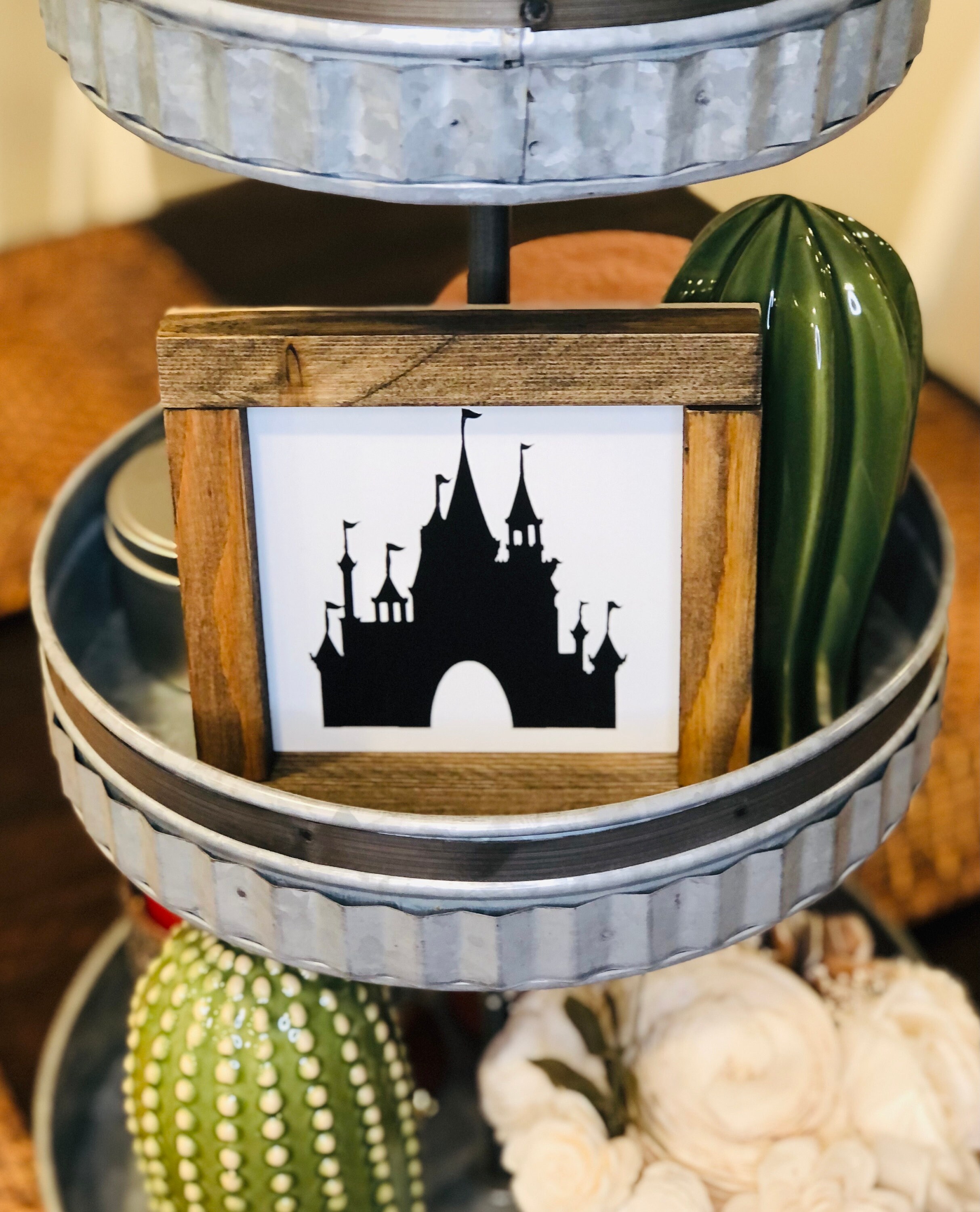 Disney Castle Wood Sign Princess Wood Sign Disney Decor - Etsy