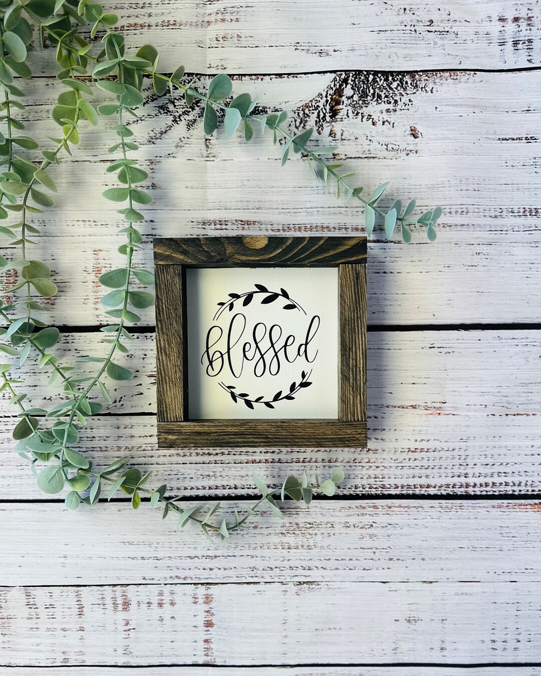 Farmhouse Sign, Modern Farmhouse, Blessed Sign, Sign, Wooden Sign ...