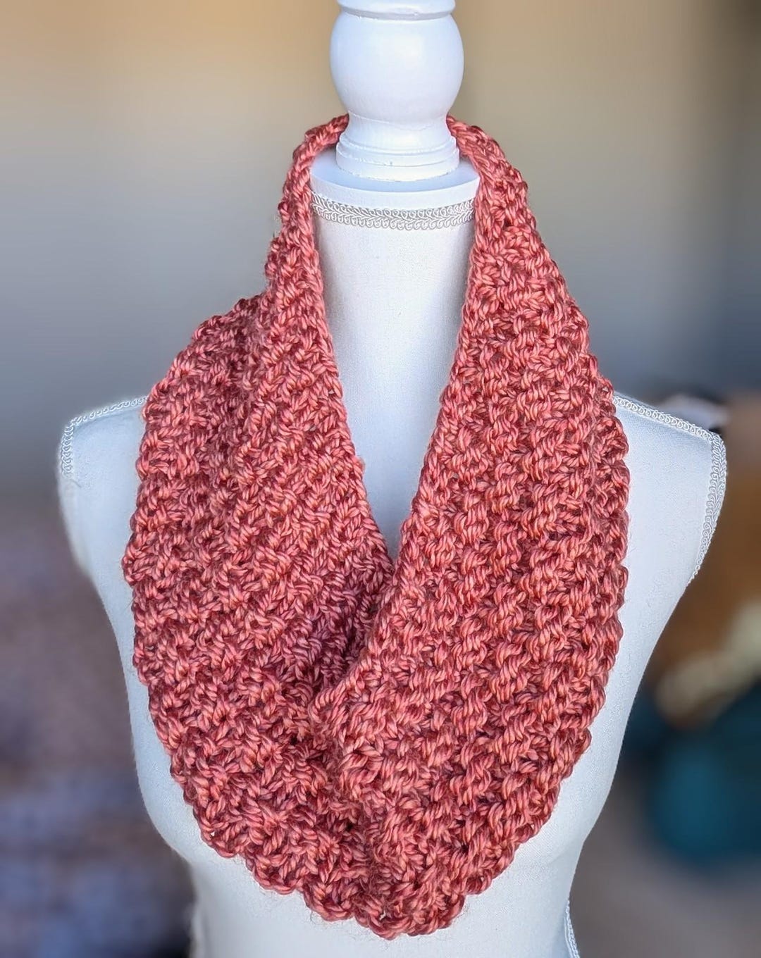 Hand Knit Cowl Soft & Squishy - Pick Your Color - Etsy