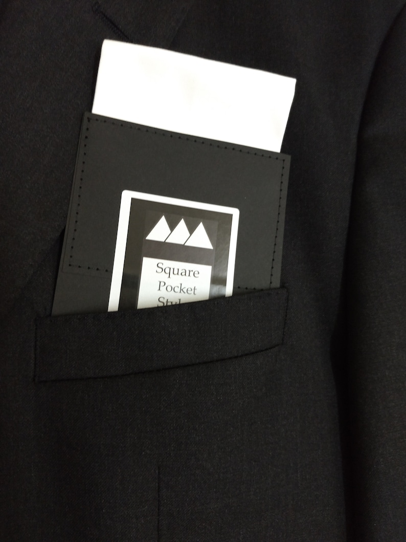 The Executive Pre-folded Pocket Square in Classic White - Etsy