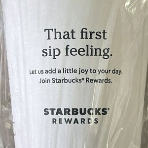 88 New Sealed STARBUCKS Disposable Paper CUPS Tall (12 Oz) First Sip - Etsy