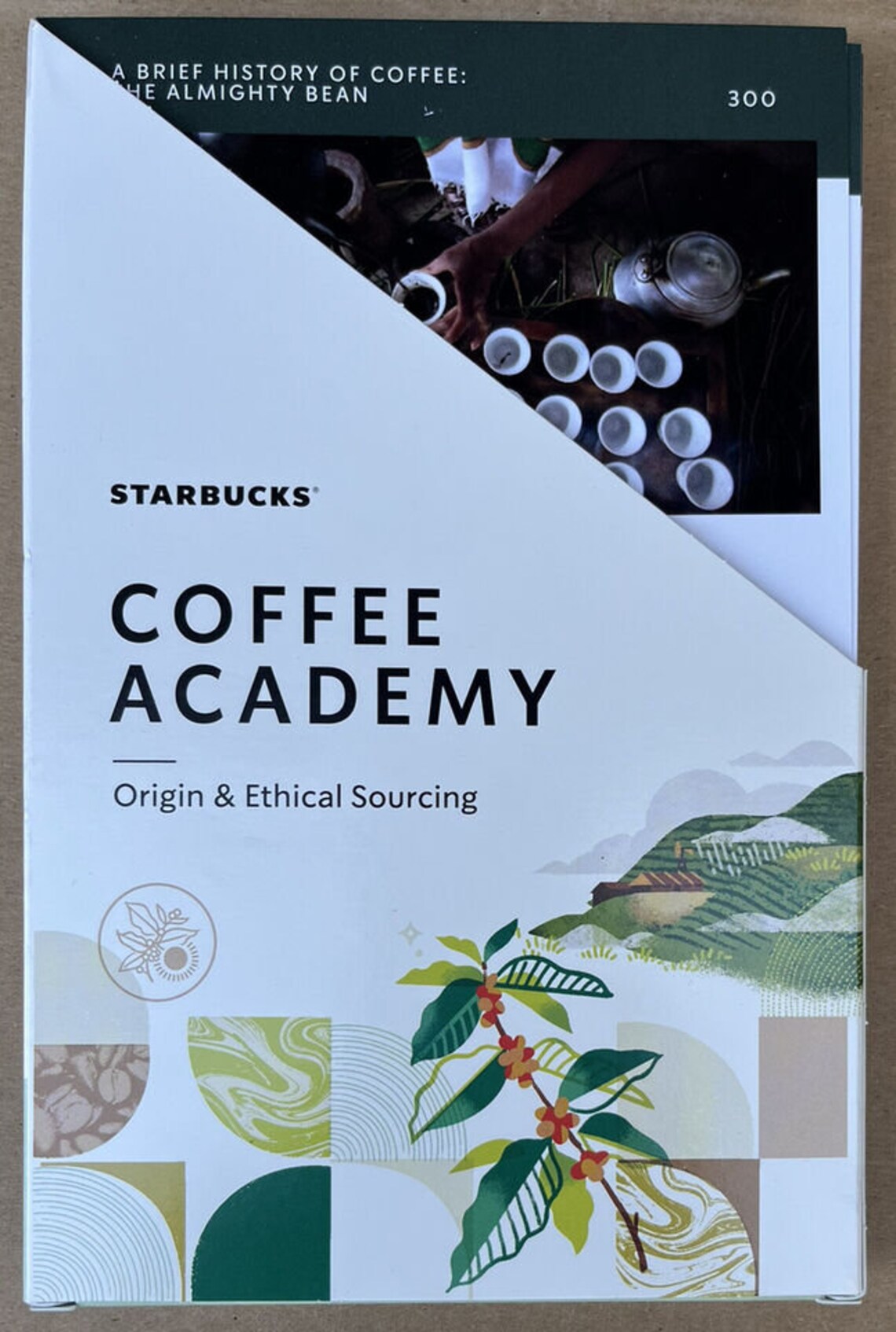 2020 STARBUCKS COFFEE ACADEMY Level 300 Employee Instruction Manuals ...