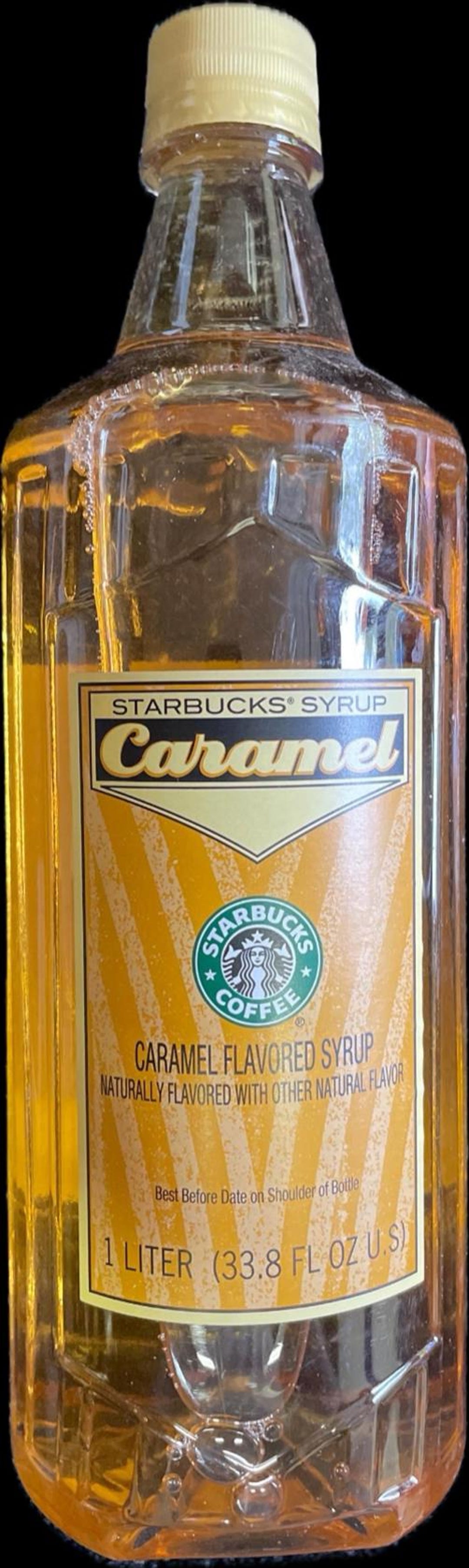 2 Pack of Starbucks Label Caramel Syrup 1.l/33.8floz BB May2024 NEW - Etsy