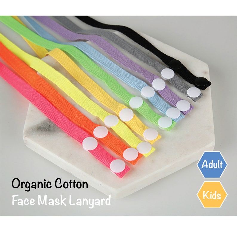Cotton Face Mask Strap Face Mask Lanyard Mask Holder&hanger | Etsy