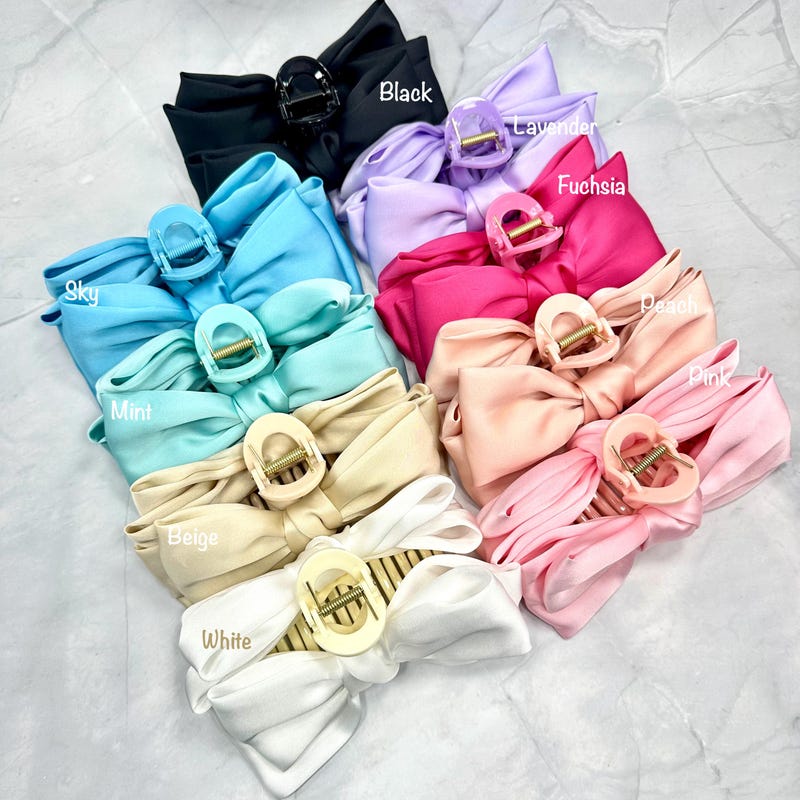 Navy Blue Custom Claw Clip - Etsy