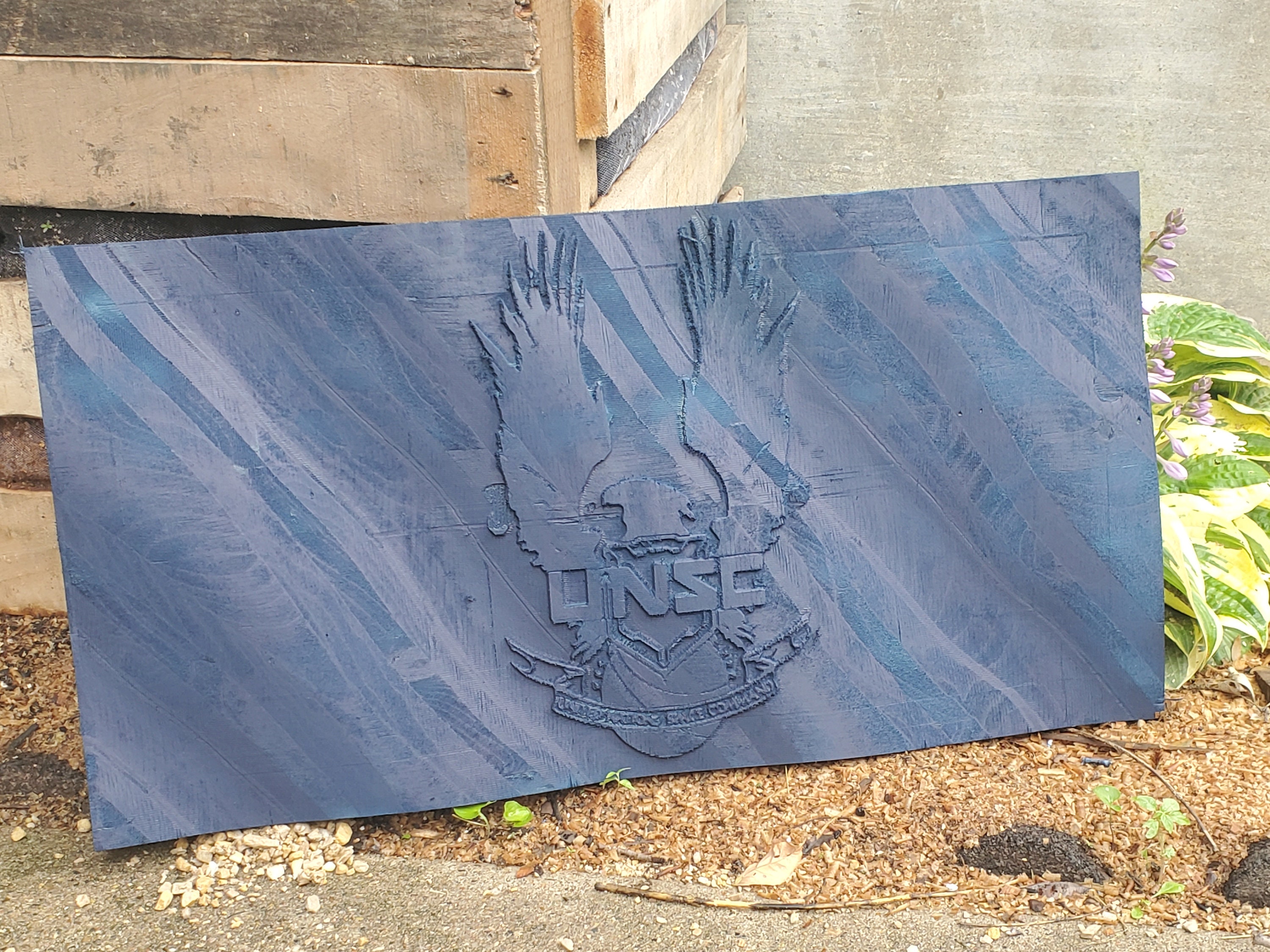 Halo Inspired unsc Flag Wall Art - Etsy
