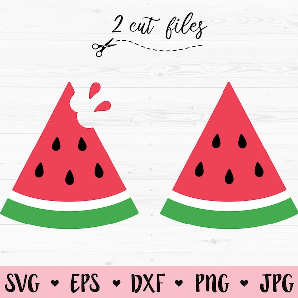 Watermelon Svg - Etsy