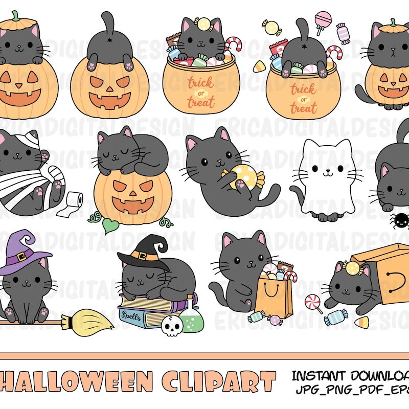 Kawaii Halloween - Etsy