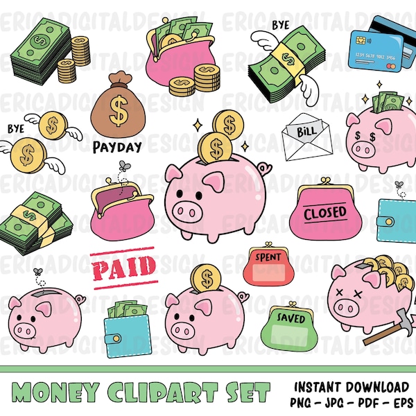 Cute Piggy Bank - Etsy