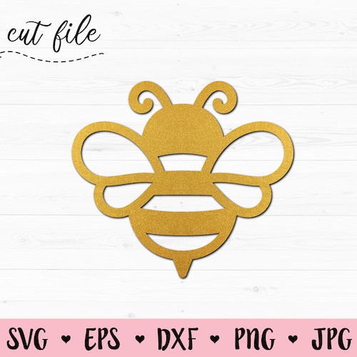 Bee SVG Layered Cut File Bumble Bee Cutting File Cute Honey - Etsy