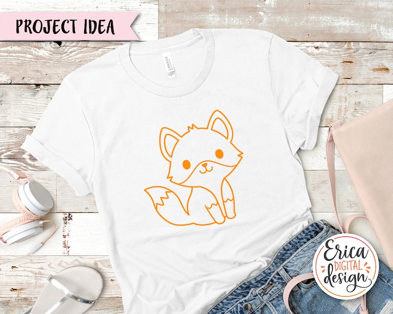 Baby vos schets SVG gesneden bestand Cute Fox Baby Douche - Etsy Nederland