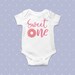Sweet One SVG Cut File Cute First Birthday Cutting File 1st - Etsy