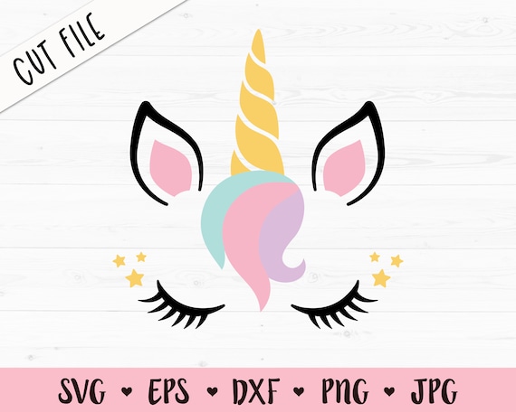 Floral Unicorn Silhouette