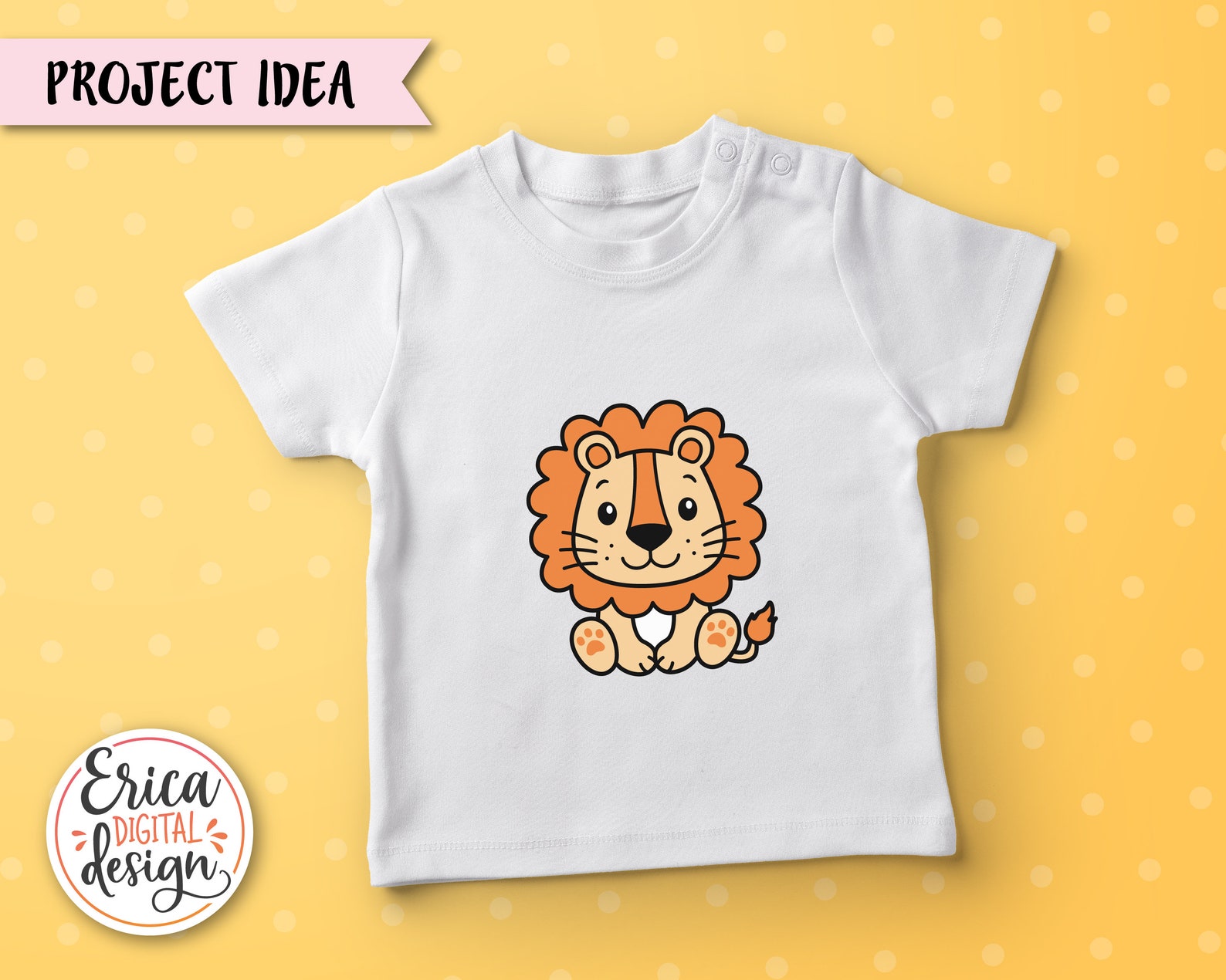 Lion SVG Cute Sitting Lion Layered Cut File Cricut Silhouette - Etsy