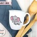 Baby Elephant Layered SVG Cut File Cricut Silhouette Cute Elephant Baby ...