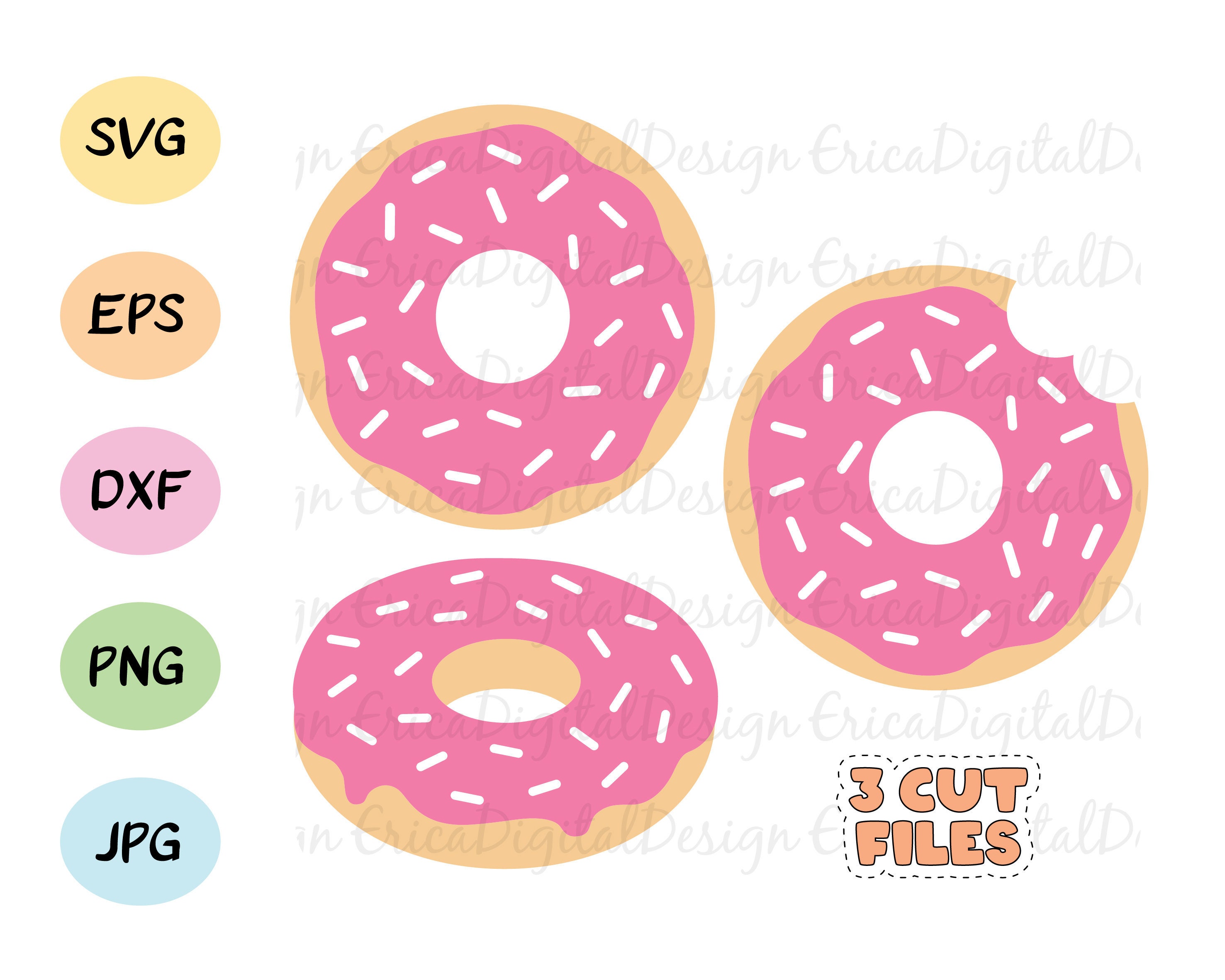 Home & Living Wall Décor Donut Sprinkles Svg,doughnut svg,Colorful ...