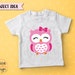 Cute Owl Girl SVG Baby Owl Bow Cut File Sweet Little Owl Baby - Etsy