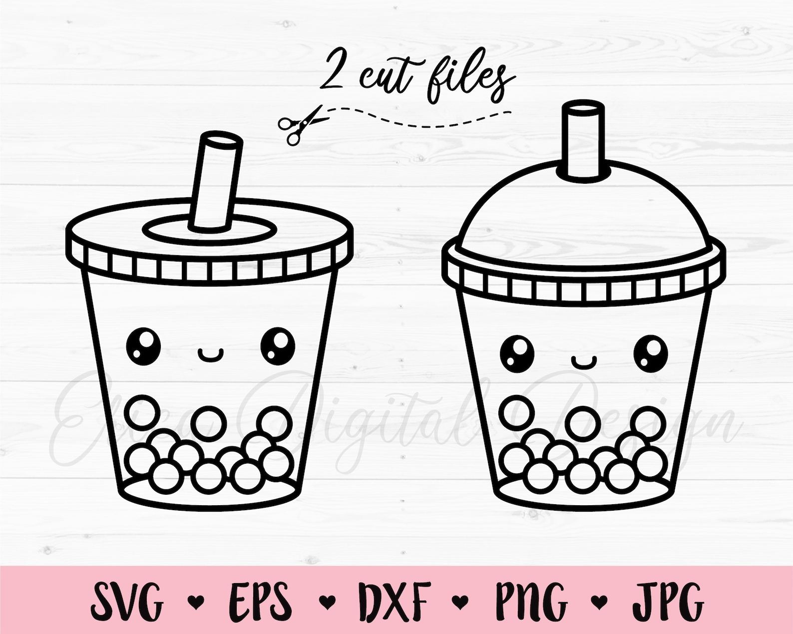 Bubble Tea SVG Boba Tea Cut File Kawaii Drink Cute Food Boba - Etsy