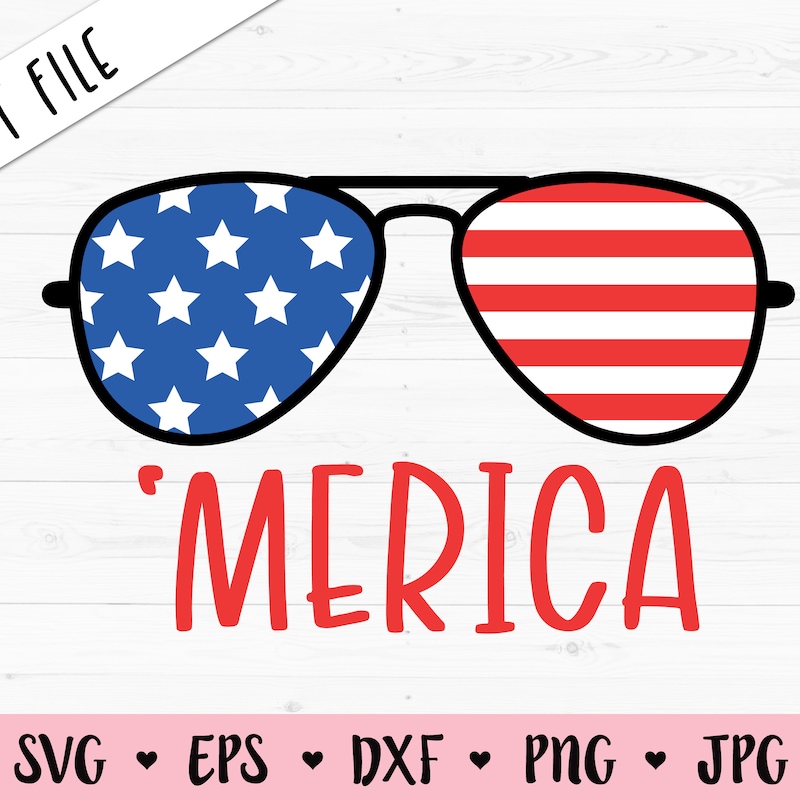 Cricut Iron on Merica - Etsy