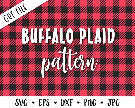 Buffalo Plaid SVG Buffalo Plaid Repeating Pattern Cut File Cut | Etsy