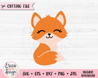 Forest Fox Svg - Etsy