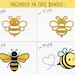 Bee SVG Mega Bundle Honeycomb Cut File Cute Bumble Bee Honey Drip ...
