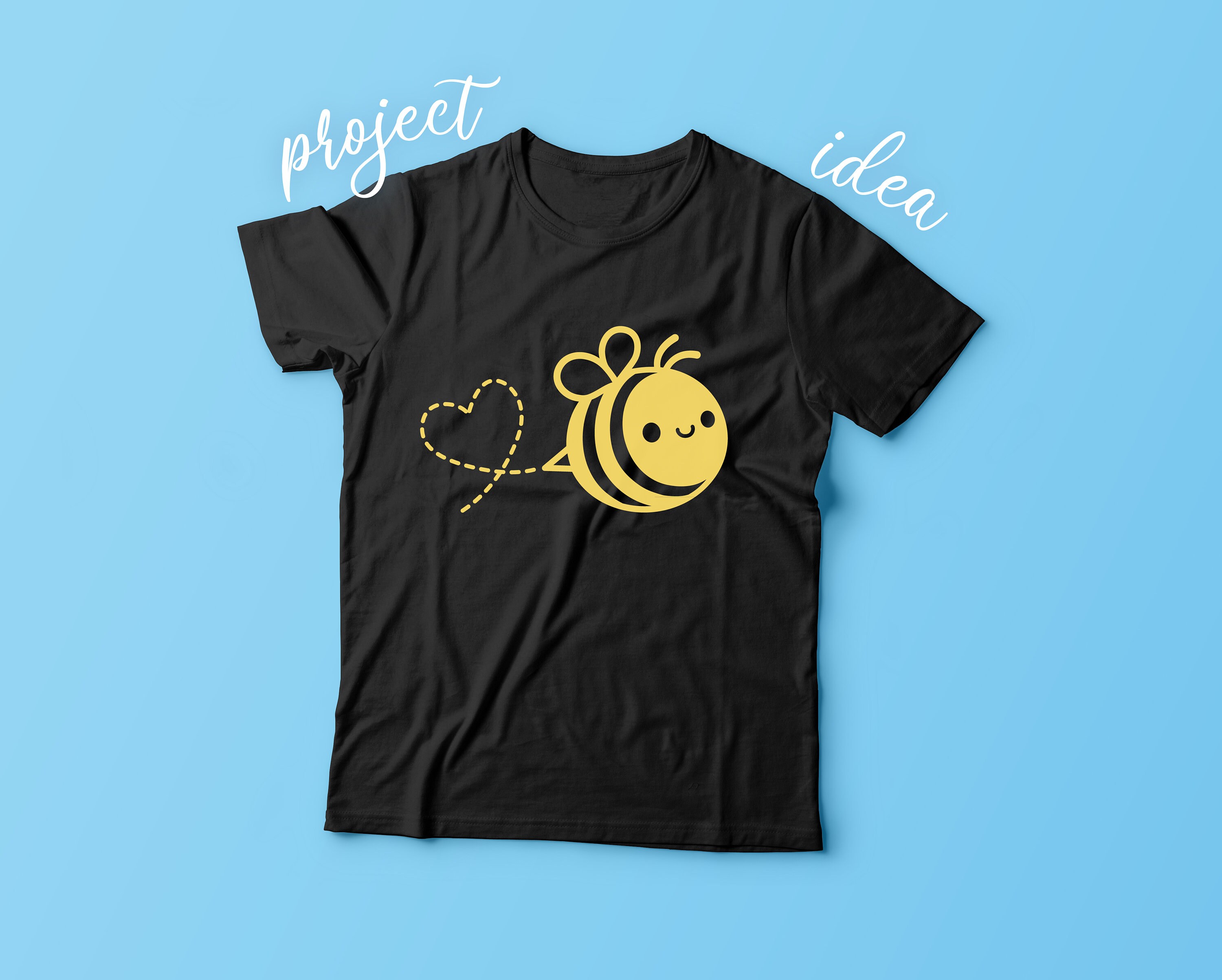 Bee SVG Cut File Cute Bumble Bee Kawaii Honeybee Spring Animal - Etsy ...