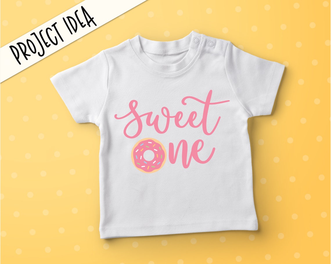 Sweet One SVG First Birthday Cutting File 1st Birthday Party One Sweet ...