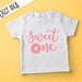 Sweet One SVG First Birthday Cutting File 1st Birthday Party One Sweet ...