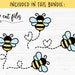 Bee SVG Mega Bundle Honeycomb Cut File Cute Bumble Bee Honey Drip ...