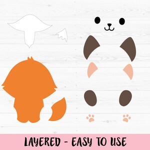 Baby Fox SVG Cute Fox Cut File Baby Shower Boy Girl Kid Shirt Toddler ...