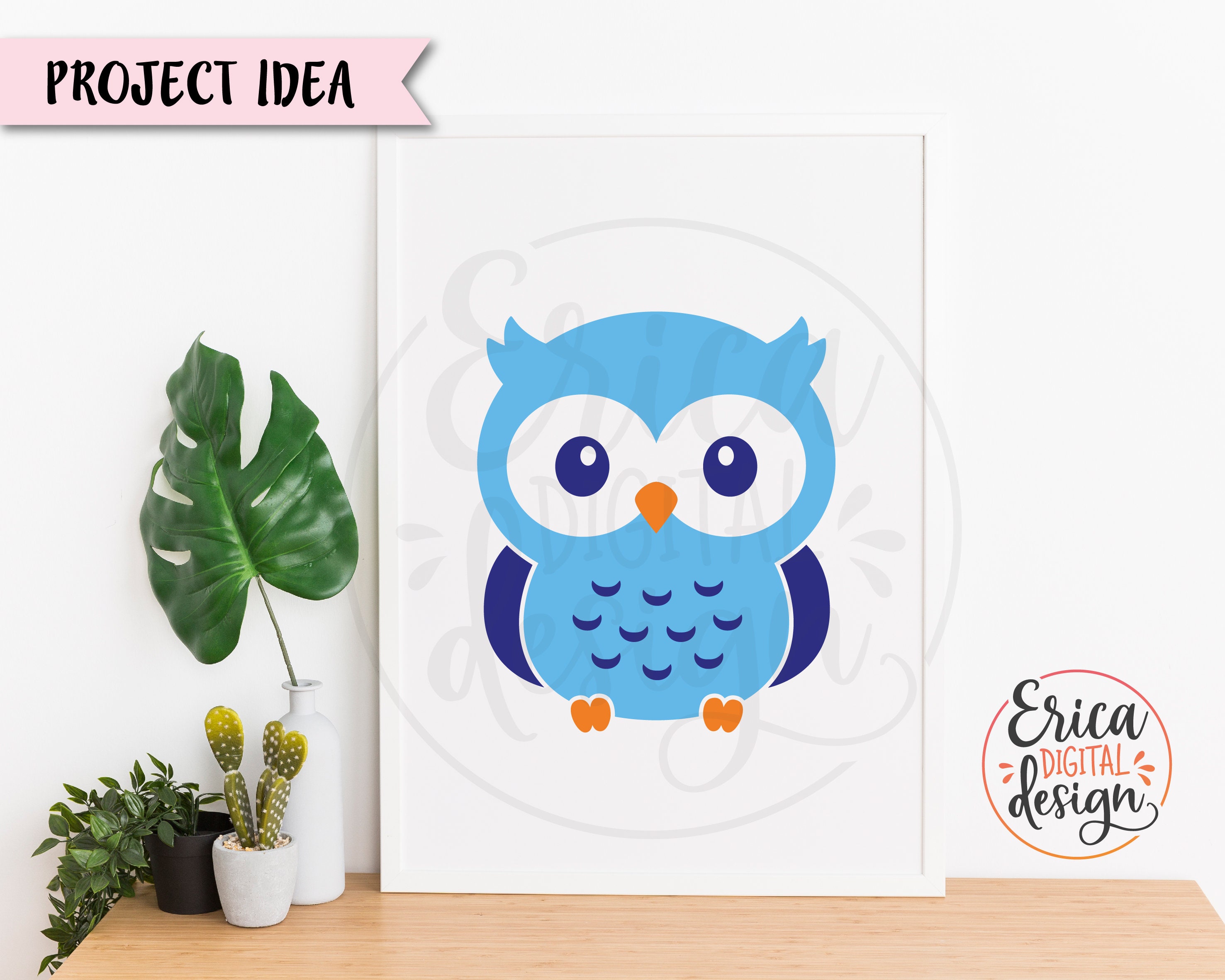 Owl Boy SVG Cute Baby Owl Layered Cut File Sweet Little Owl - Etsy