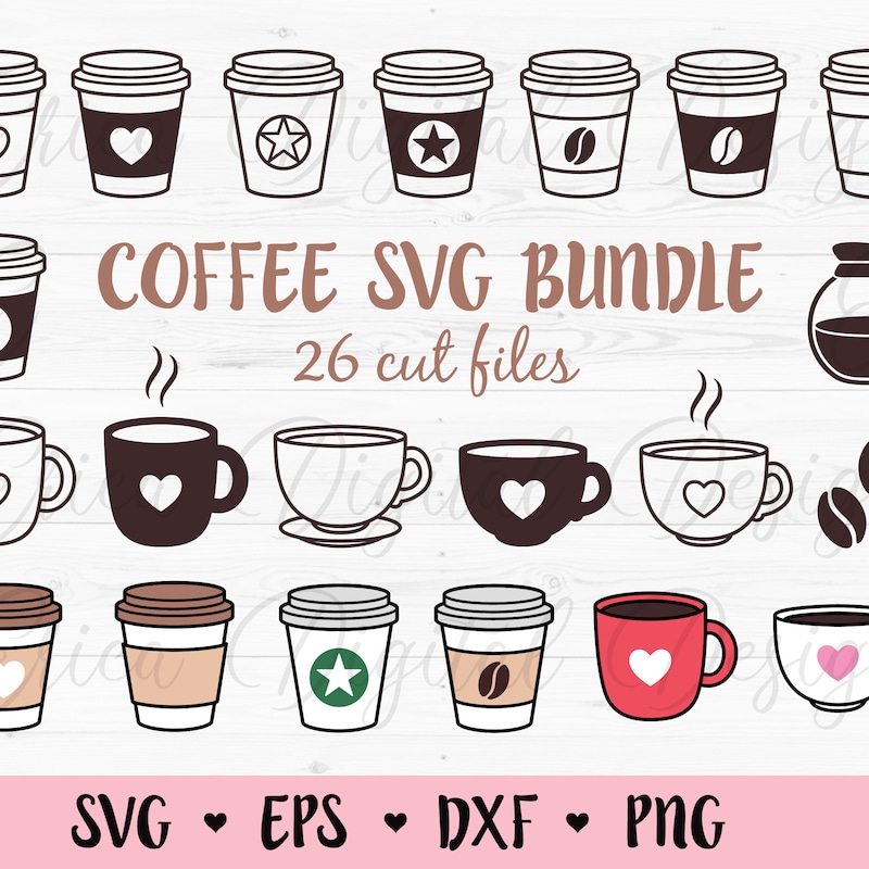 Coffee Cup Decal - Etsy