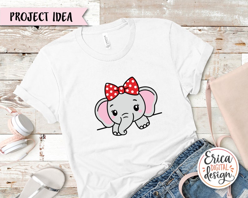 Baby Elephant SVG Bundle Layered Cut Files for Cricut - Etsy