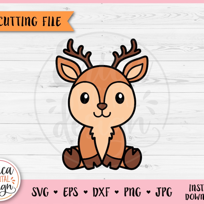 Baby Deer Art - Etsy