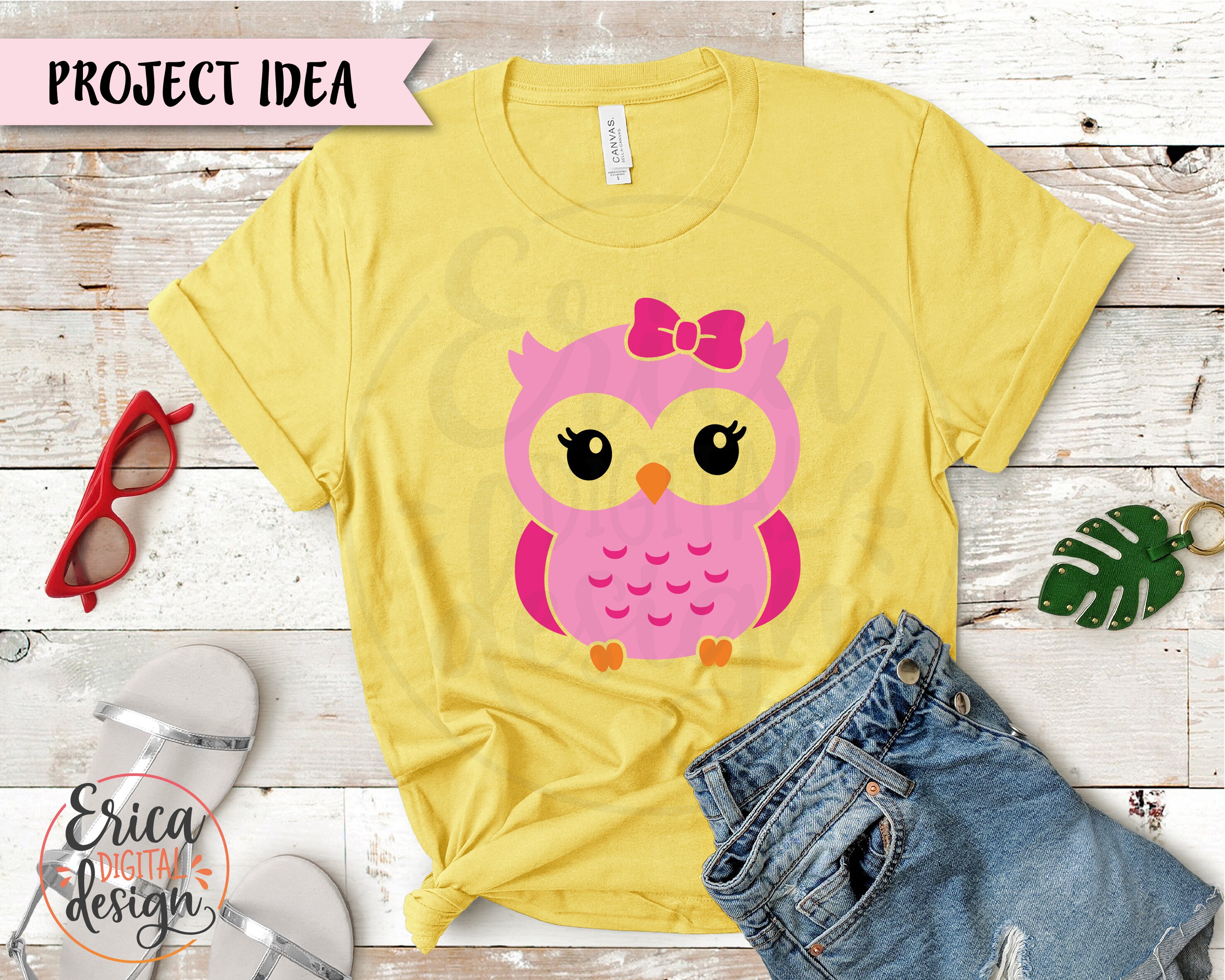 Cute Owl SVG Baby Owl With Bow Cut File Sweet Little Owl Baby Shower ...