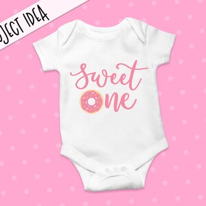 Sweet One SVG First Birthday Cutting File 1st Birthday Party One Sweet ...