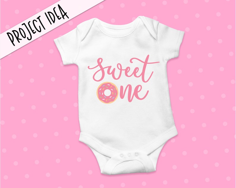 Sweet One SVG First Birthday Cutting File 1st Birthday Party One Sweet ...