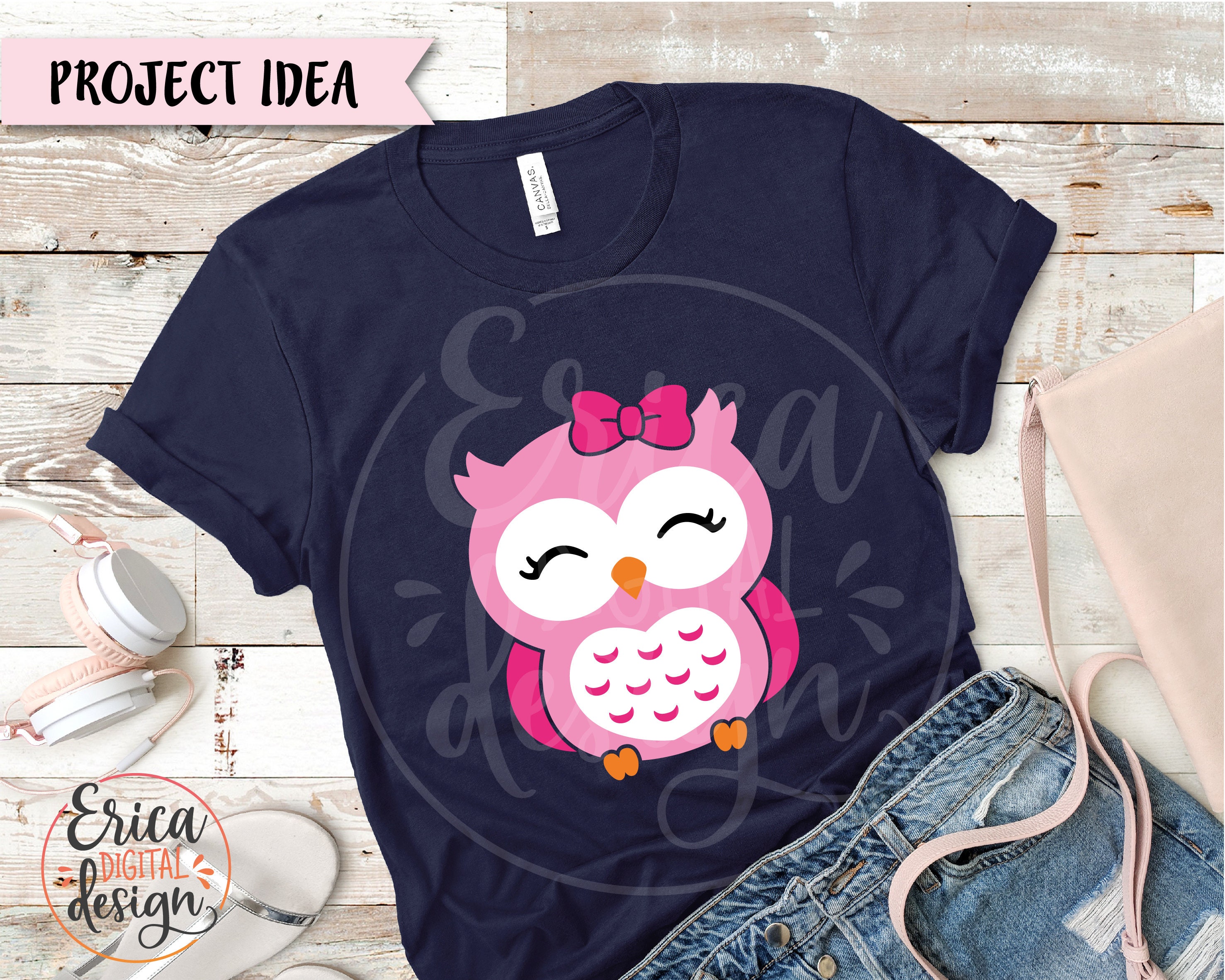 Cute Owl Girl SVG Baby Owl Bow Cut File Sweet Little Owl Baby | Etsy Canada