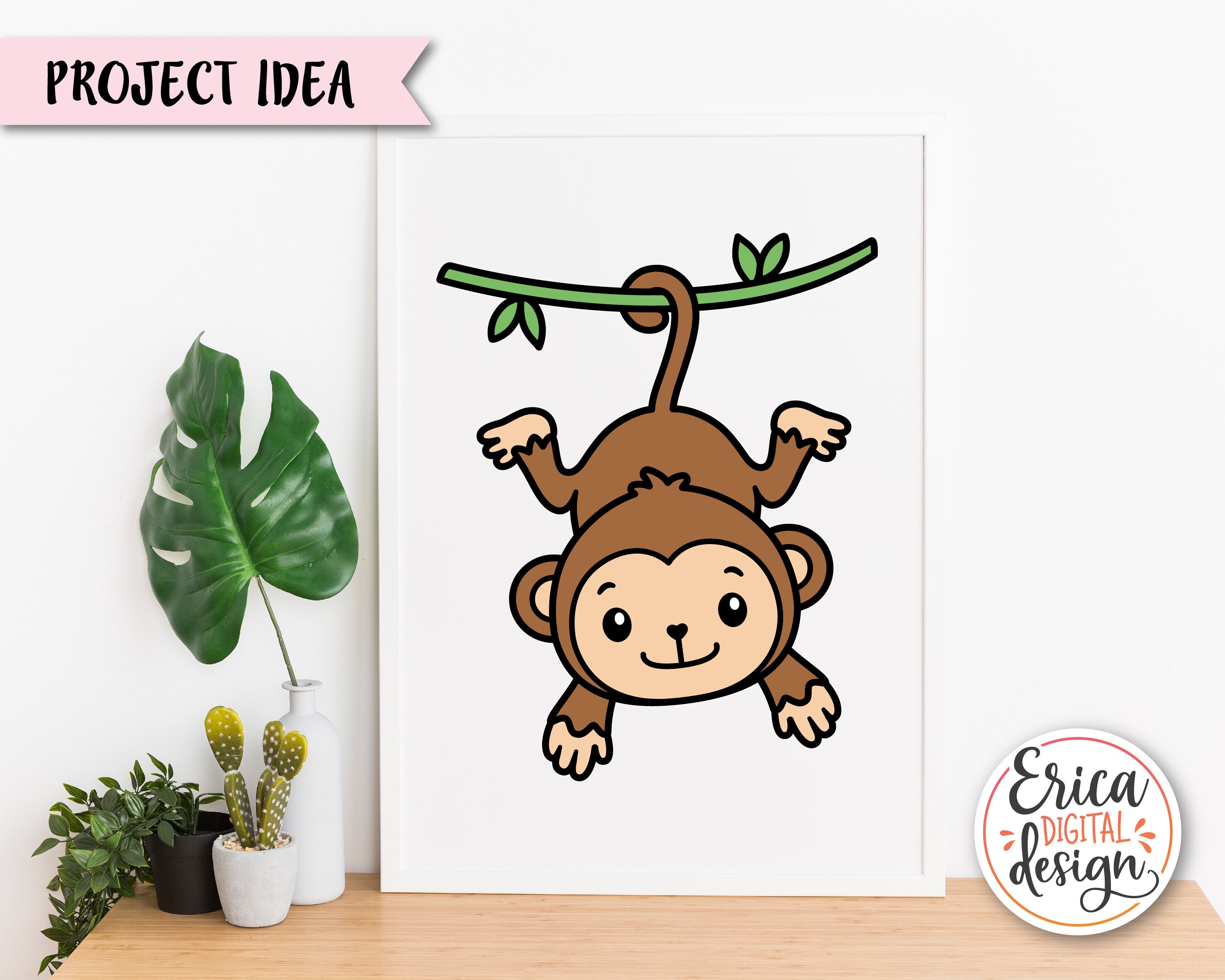 Safari Animals Layered SVG Cute African Jungle Animal Cut File Cricut ...