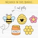 Bee SVG Mega Bundle Honeycomb Cut File Cute Bumble Bee Honey Drip ...