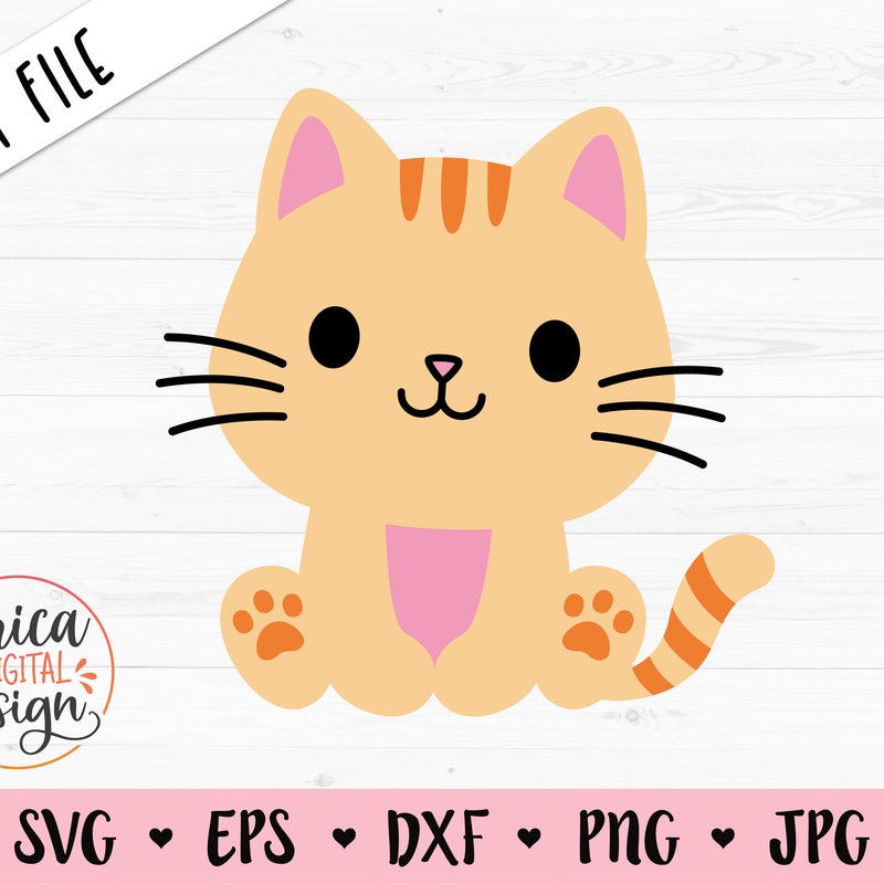 Cat Svg - Etsy