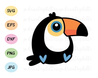 Toucan Bird Svg - Etsy