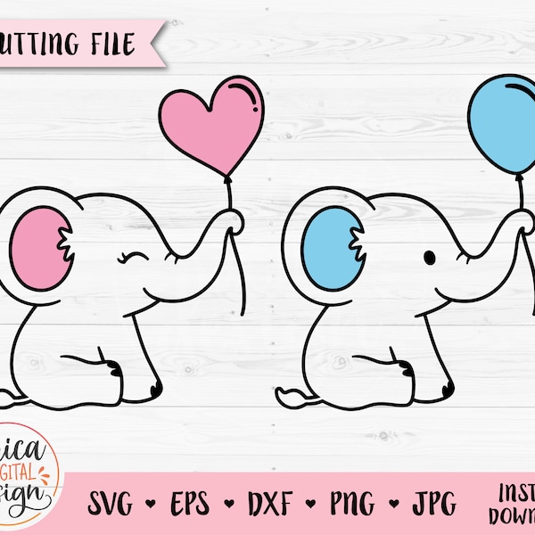 Elephant Balloon - Etsy