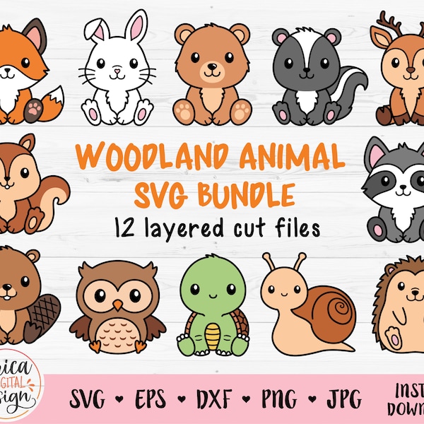 Cards Zoo Animals Etsy - Etsy