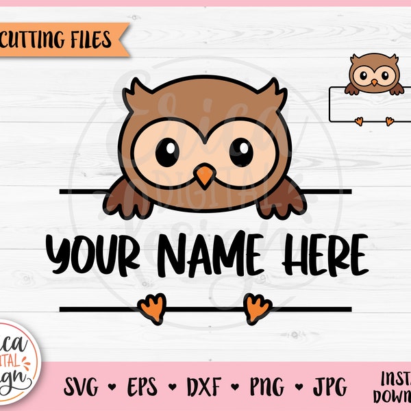 Cute Owl Clipart - Etsy